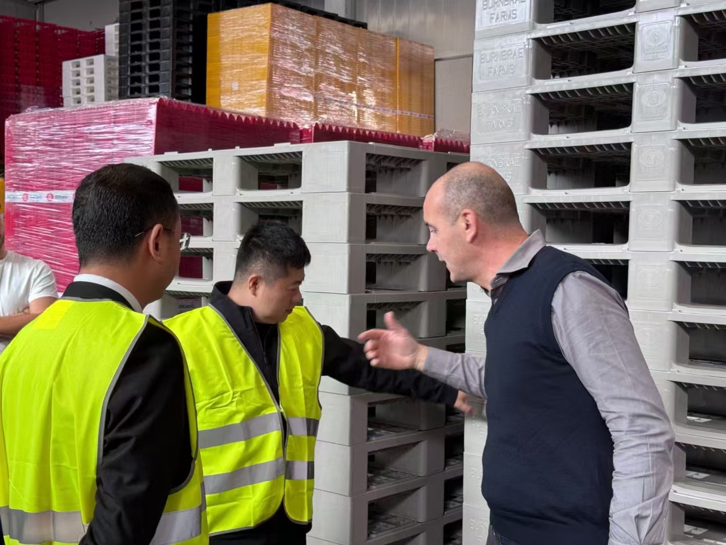 Mr John, general manager had a business visit to Europe