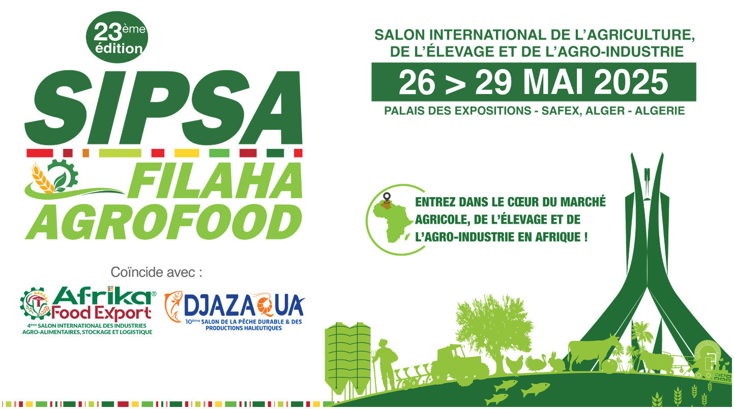 Meet You in the SIPSA-FILAHA & AGROFOOD 2025, Algiers