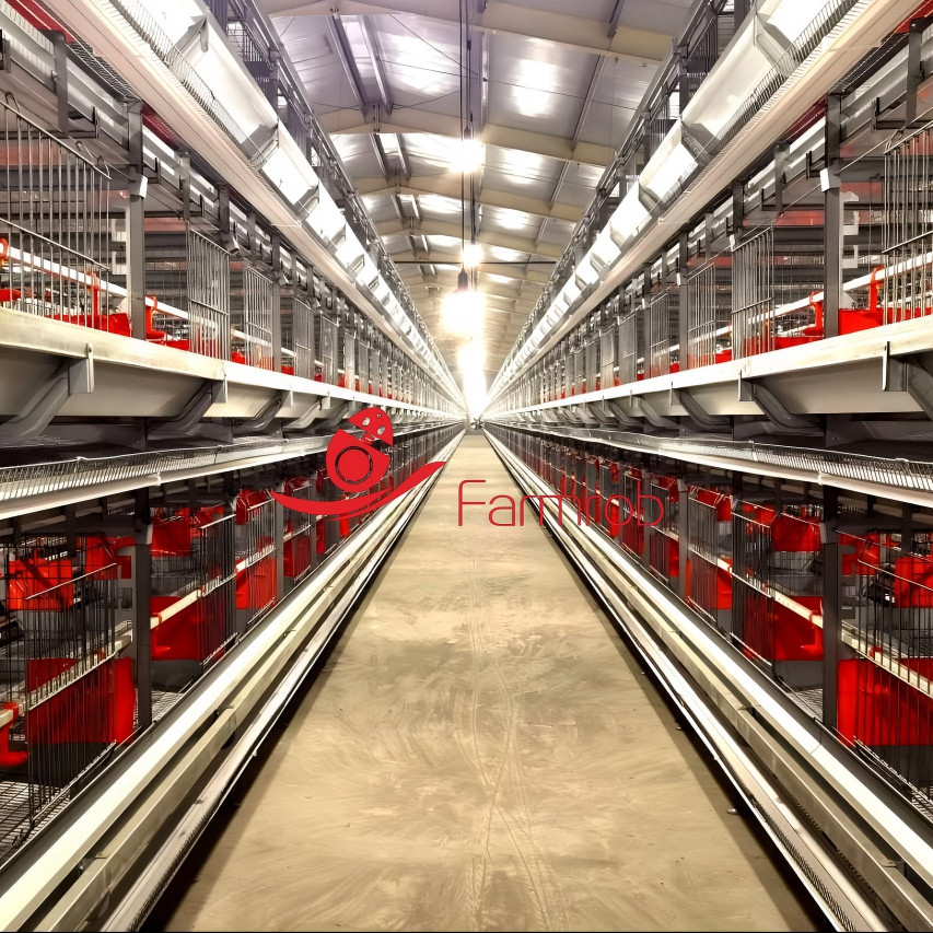 Low stress breeder rearing cage system for natural insemination
