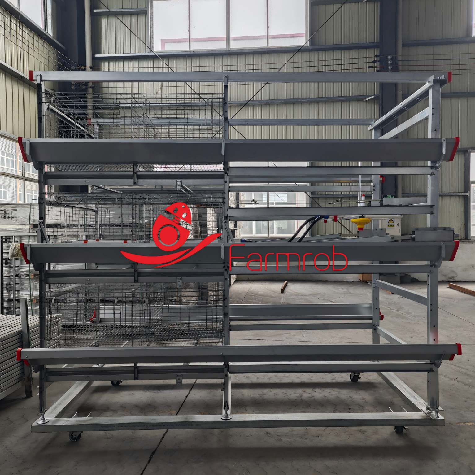 Q235 Wire Poultry Cage System with Automatic Features